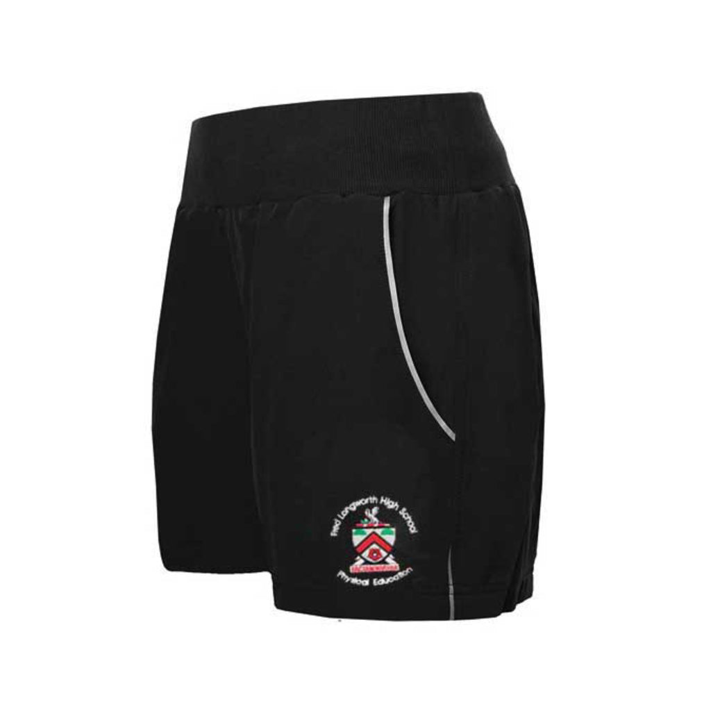 Fred Longworth High School Girls Sports Shorts | Rainbow-Uniforms