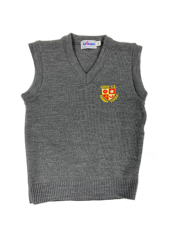Leigh CE Primary School Knitted Tank Top | Rainbow-Uniforms